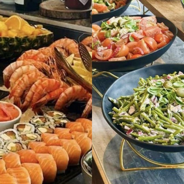 Buffet and How not to overeat / Buffet et comment ne pas trop manger ...
